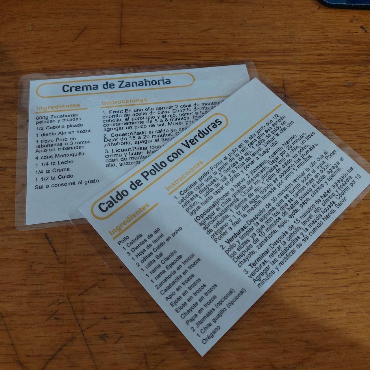 Making My Own Recipe Cards : 5 Steps (with Pictures) - Instructables