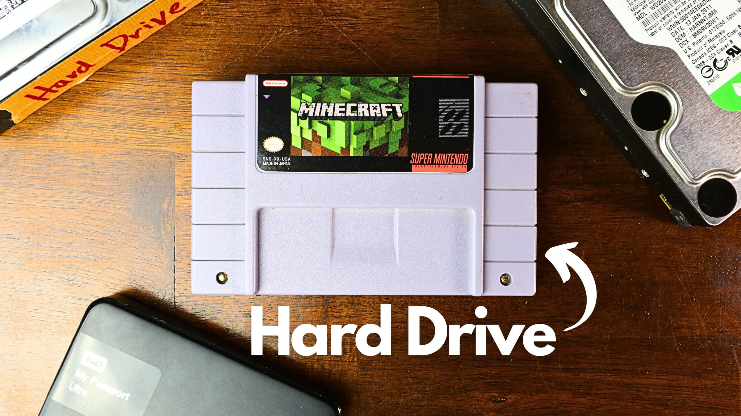 Super Nintendo Hard Drive : 6 Steps (with Pictures) - Instructables