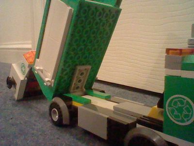 Lego City Dumpster Truck. - Instructables