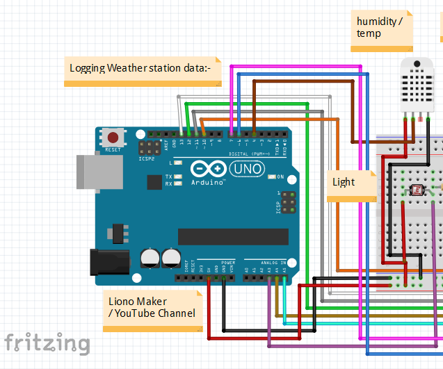 How to Make Humidity and Temperature Real Time Data Recorder With ...