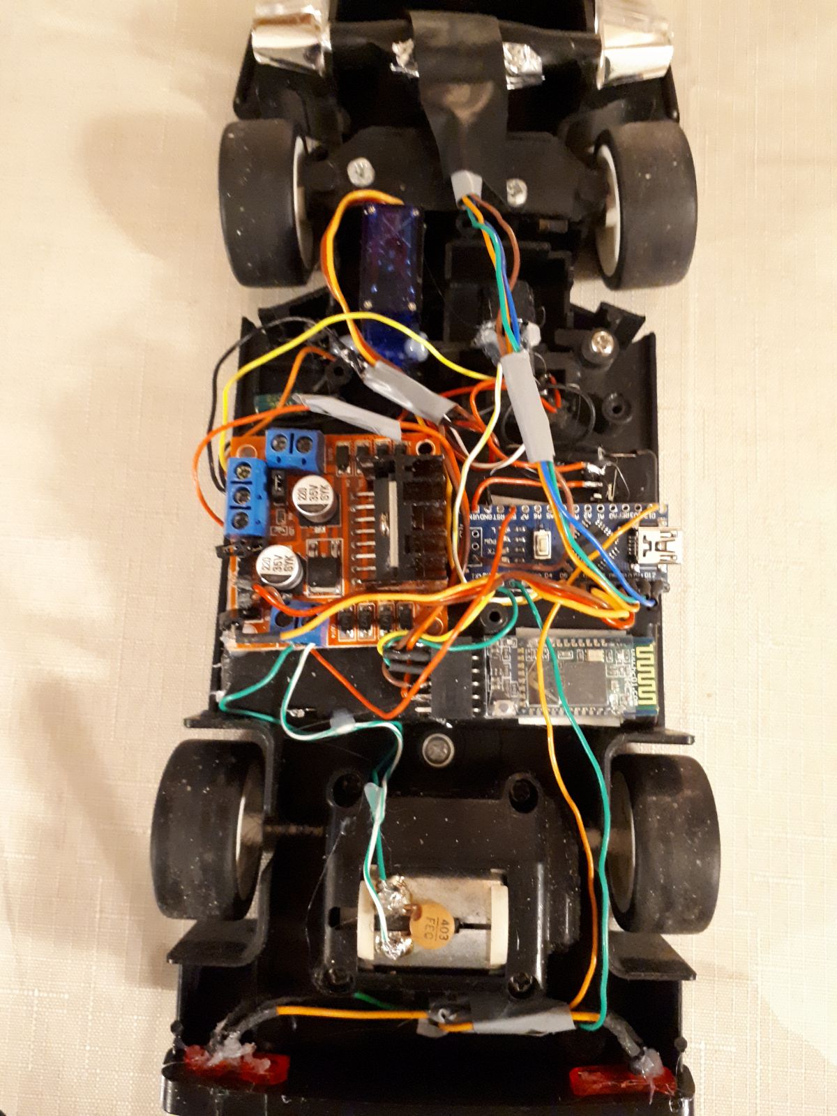CAR-INO: Upgrading an old RC car with Arduino and Bluetooth control ...