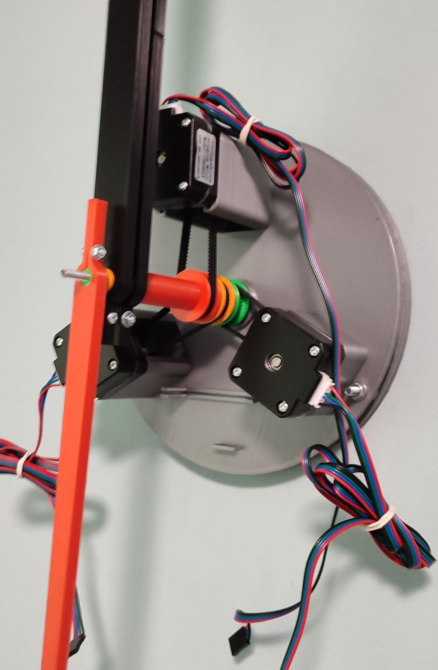 3D Printed Triple Shaft Stepper Motor Mechanism With Arduino Control : 7 Steps (with Pictures ...