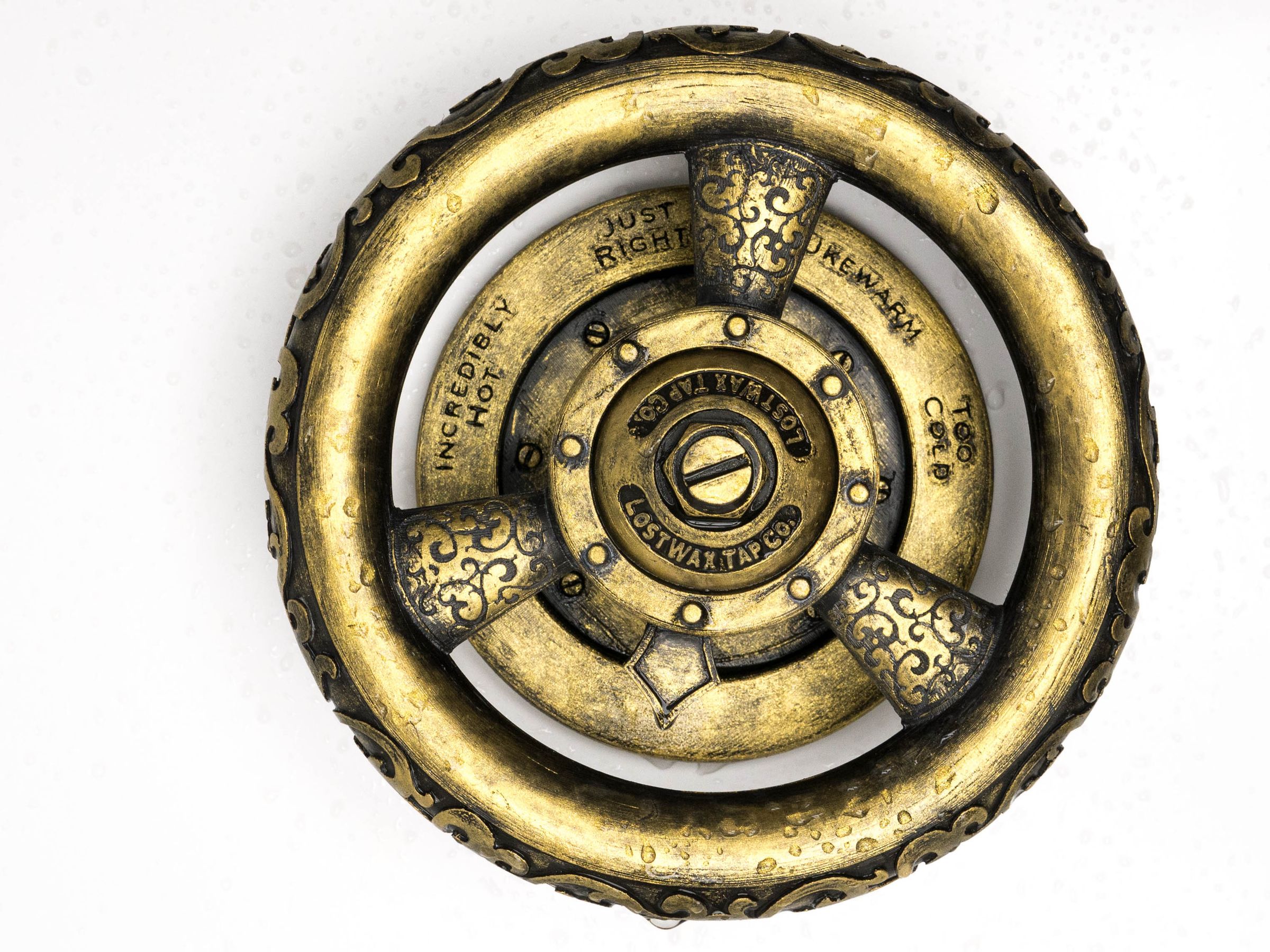 3D Printing Project: Steampunk Tap Valve Handle : 21 Steps (with ...