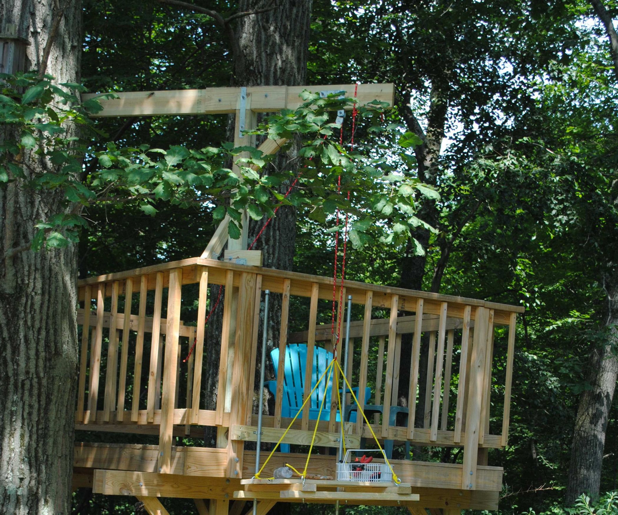 Treefort Lift or Pulley : 5 Steps - Instructables