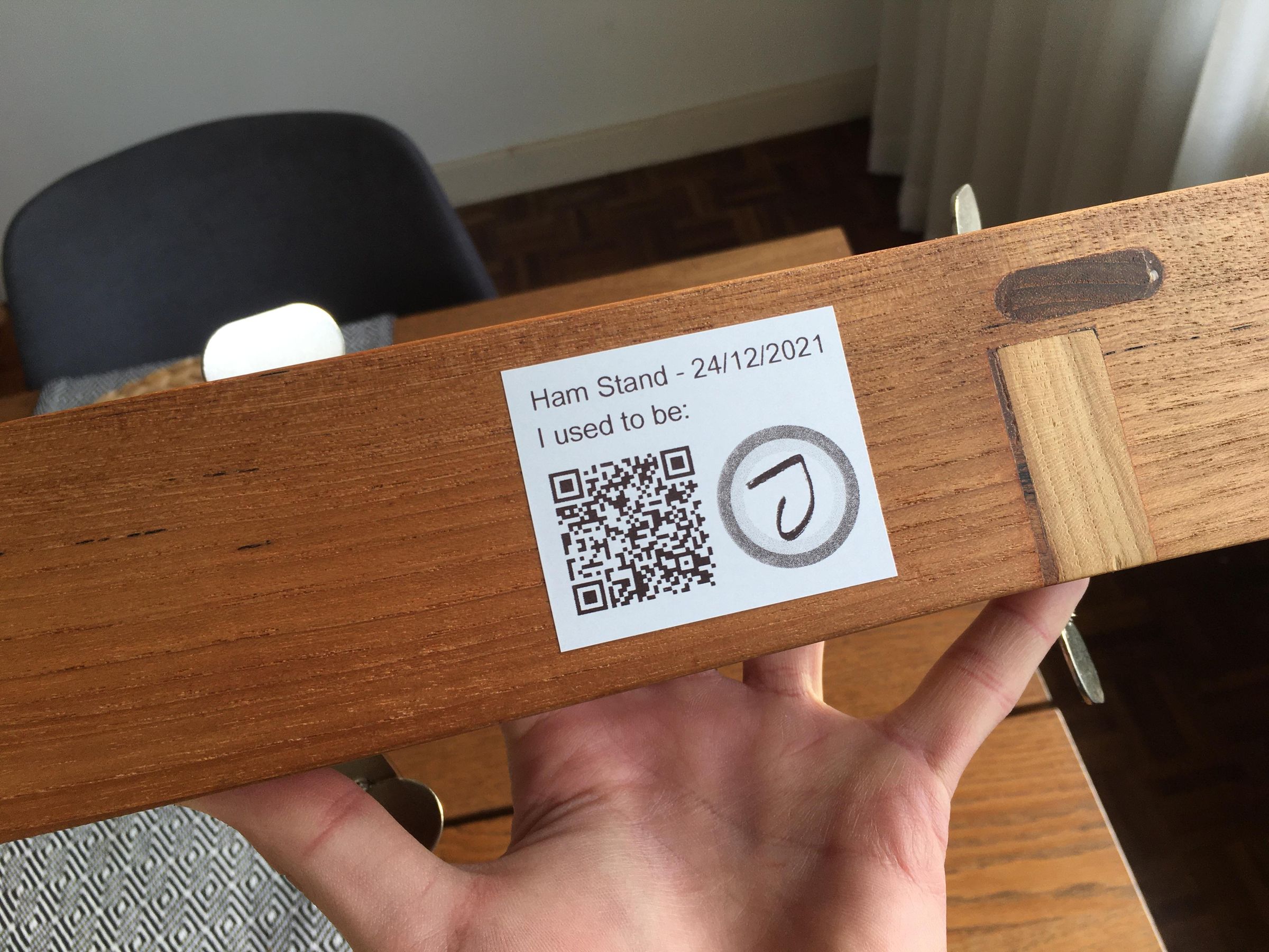 How To: Ham Stand From a Table Leg : 5 Steps (with Pictures ...