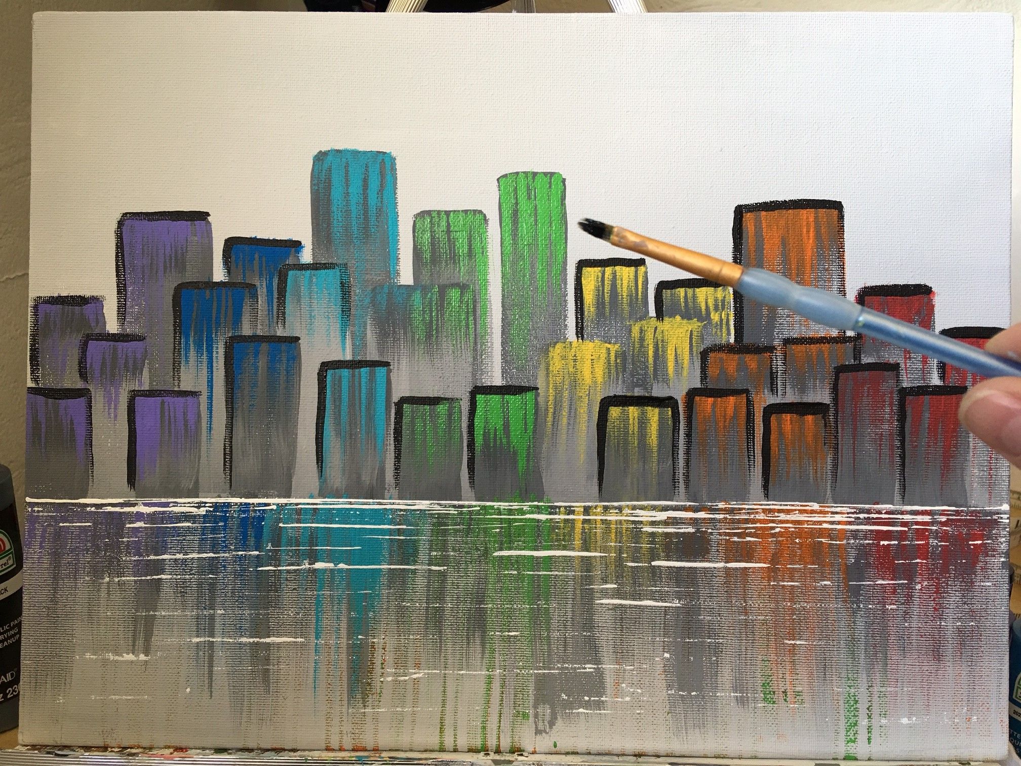 Cityscape Painting : 9 Steps (with Pictures) - Instructables