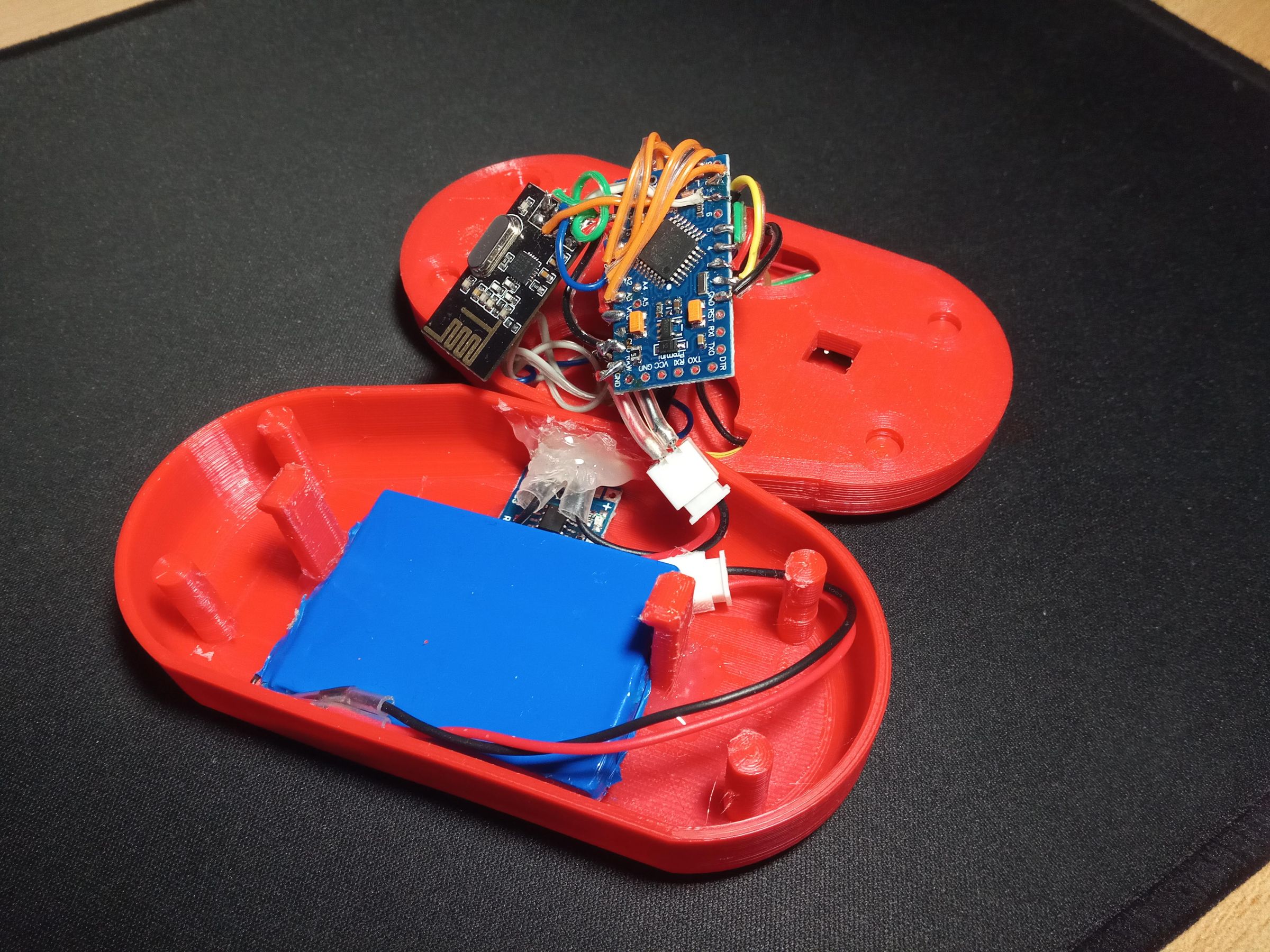 Wireless Gamecontroller With Arduino and NRF24L01+ (support for One or ...