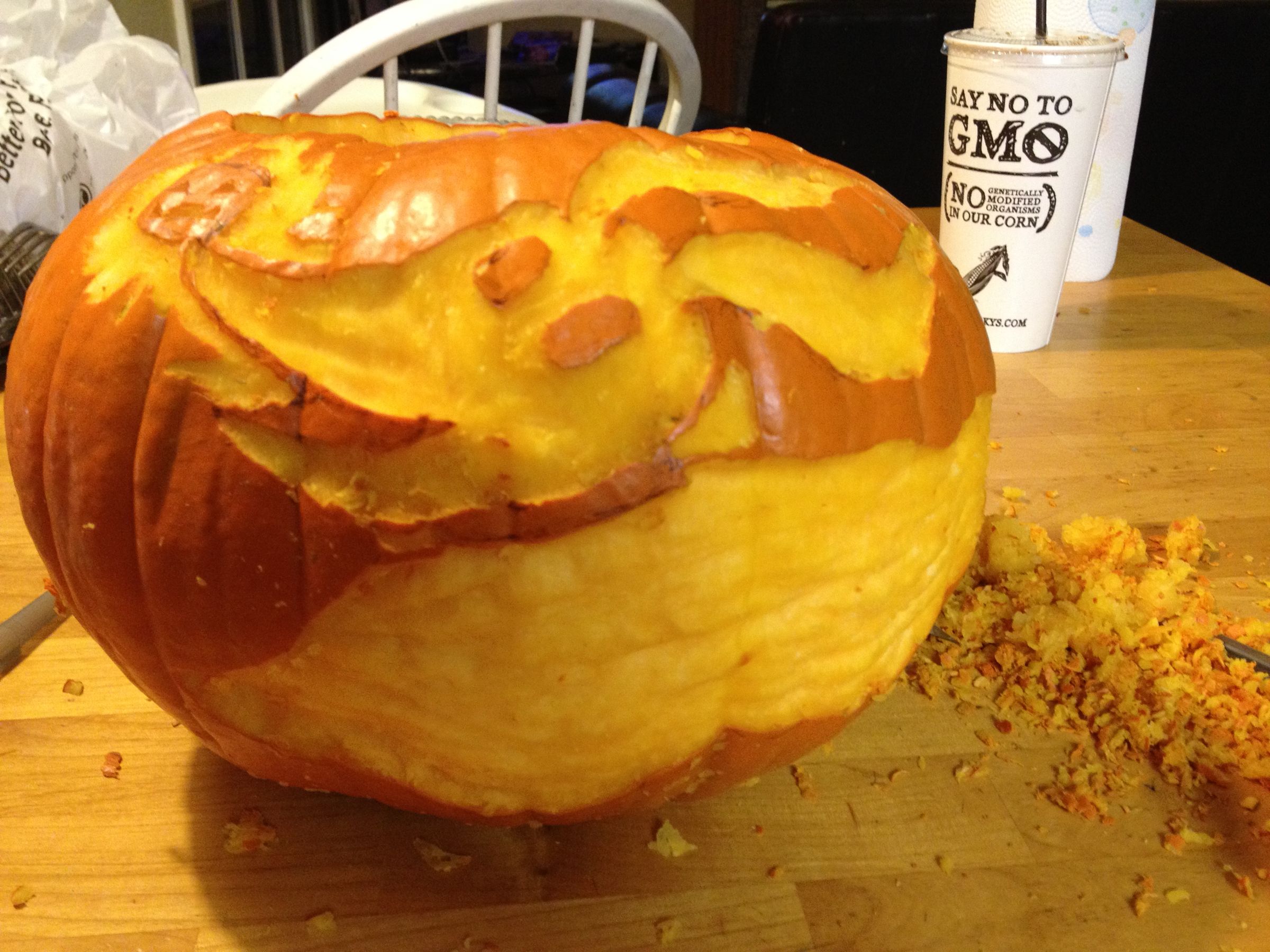 ZERO - Nightmare Before Christmas Pumpkin Edition. : 8 Steps (with ...