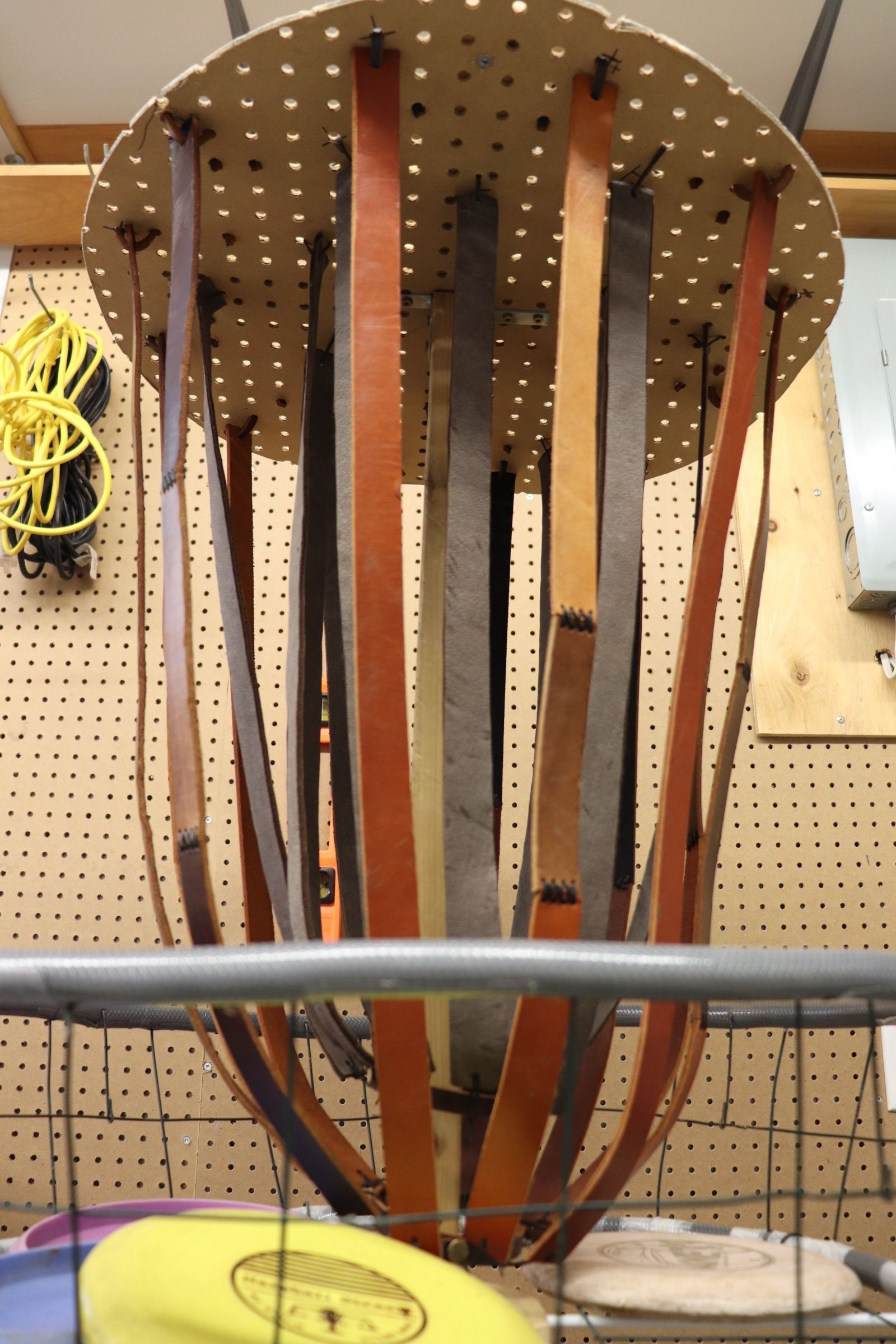 DIY Disc Golf Basket - From Scraps! : 11 Steps - Instructables