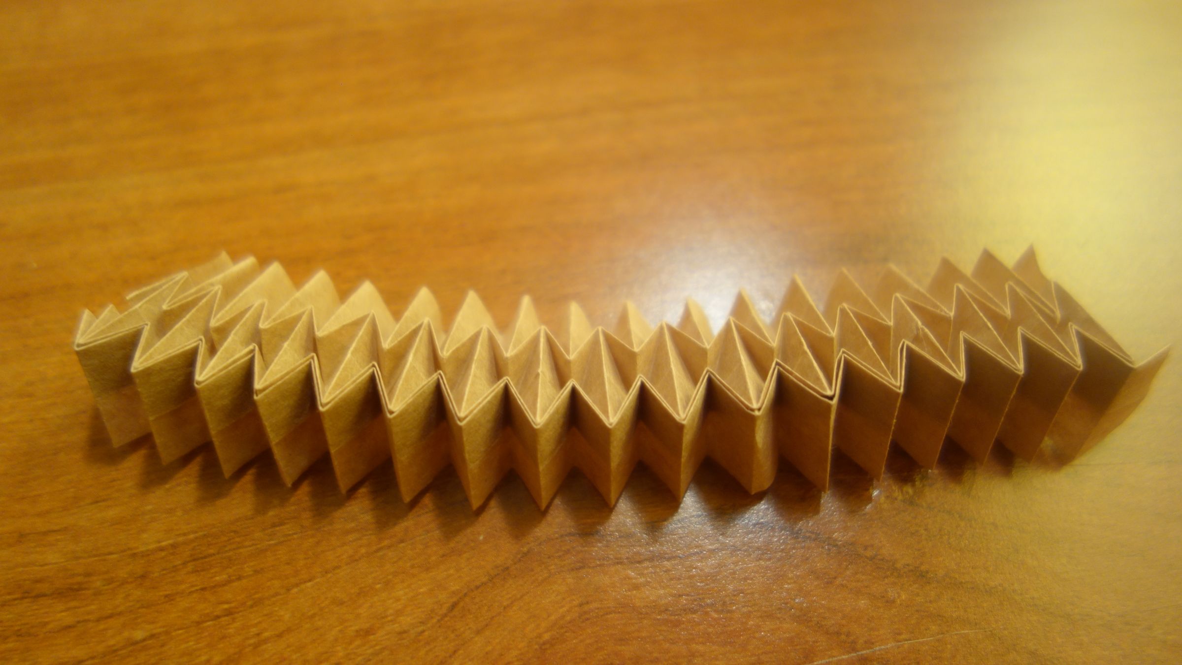 Expanding/collapsing Origami Bracelet : 12 Steps (with Pictures ...