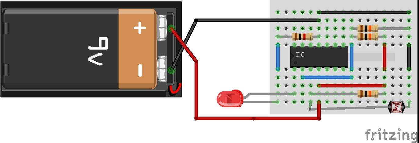 The GoodNightLight: a Simple Nightlight Circuit : 5 Steps - Instructables