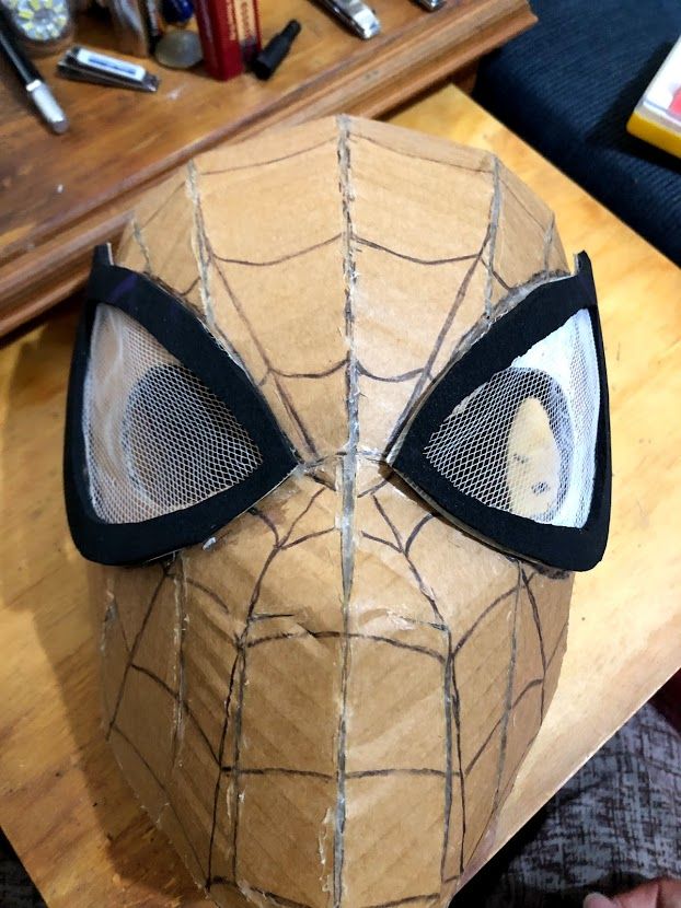 Diy Spider Man Mask