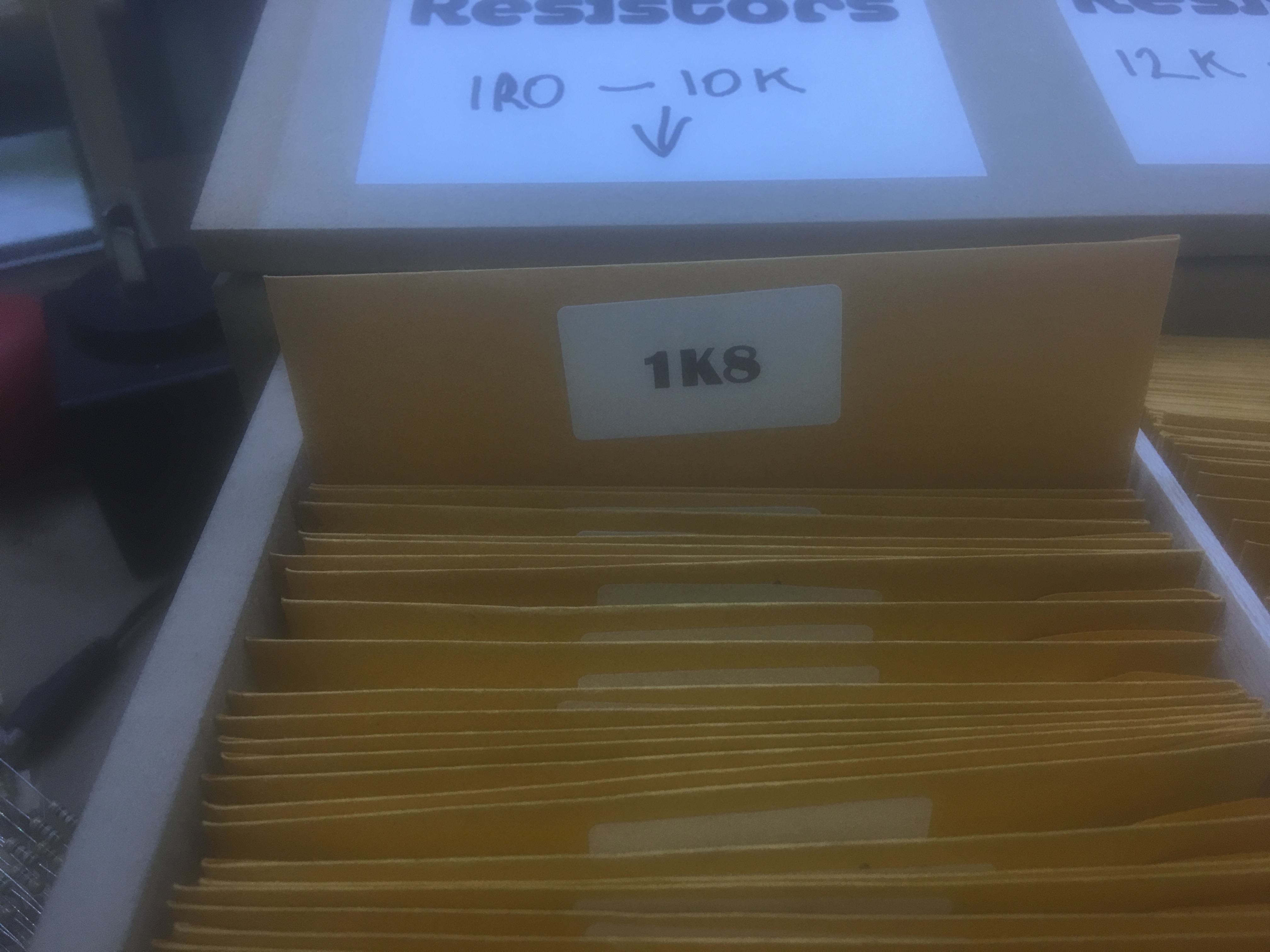 Resistor Organizer - Instructables