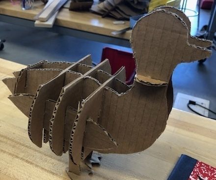 Corrugated Cardboard Duck : 4 Steps - Instructables