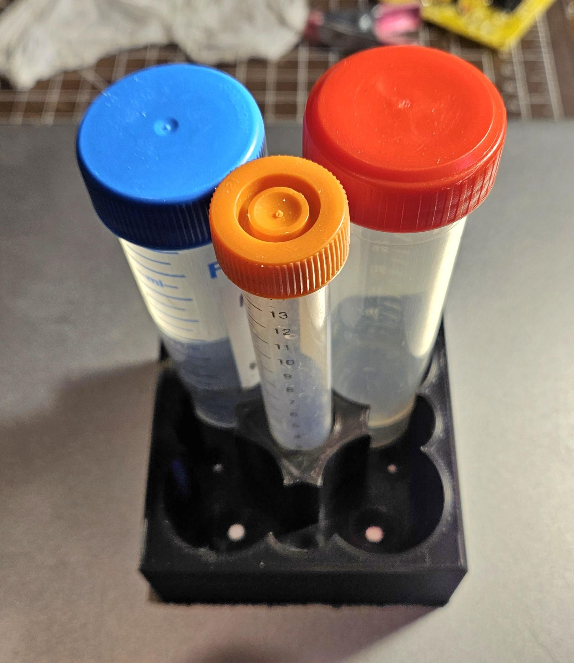 Small Space Efficient 15 Ml and 50 Ml Centrifuge Test Tube Rack ...
