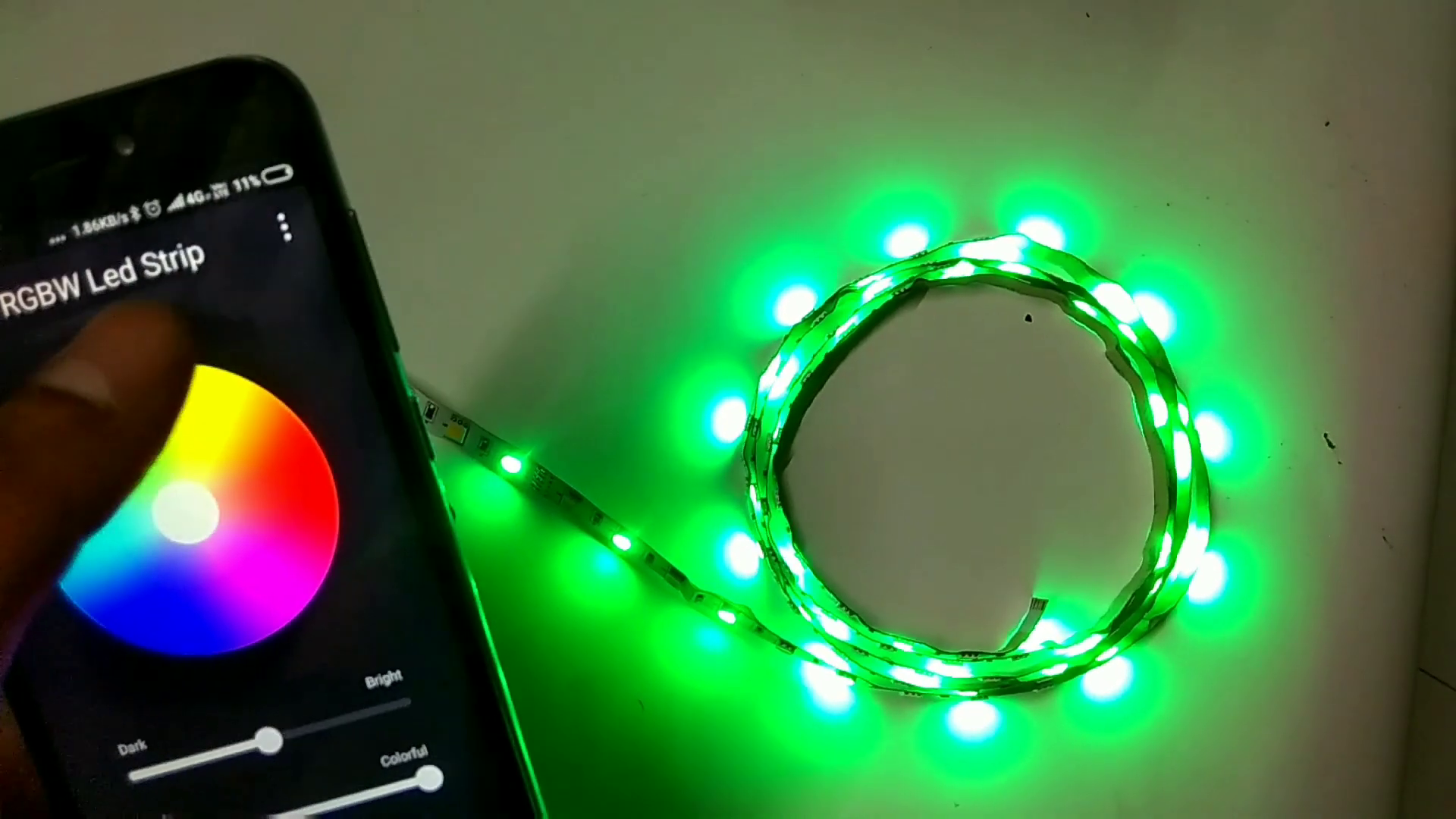 Wireless RGB Led Strip Using Bluetooth and Wifi ESP8266 : 3 Steps ...