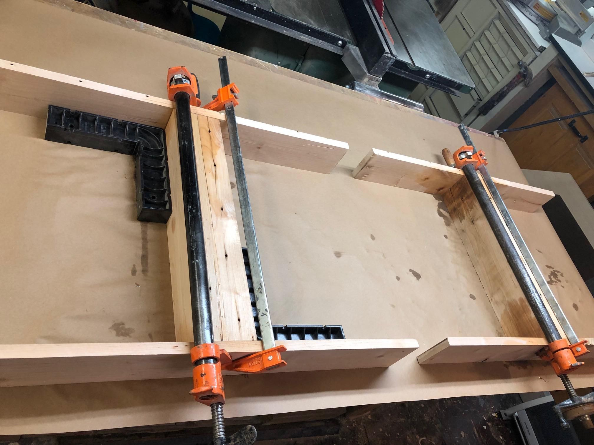 Reclaimed Barn Wood Trestle Table : 10 Steps (with Pictures ...