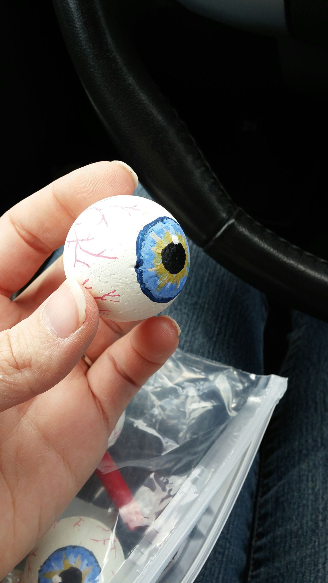 Realistic Eyeballs Out of Foam Balls : 11 Steps (with Pictures ...