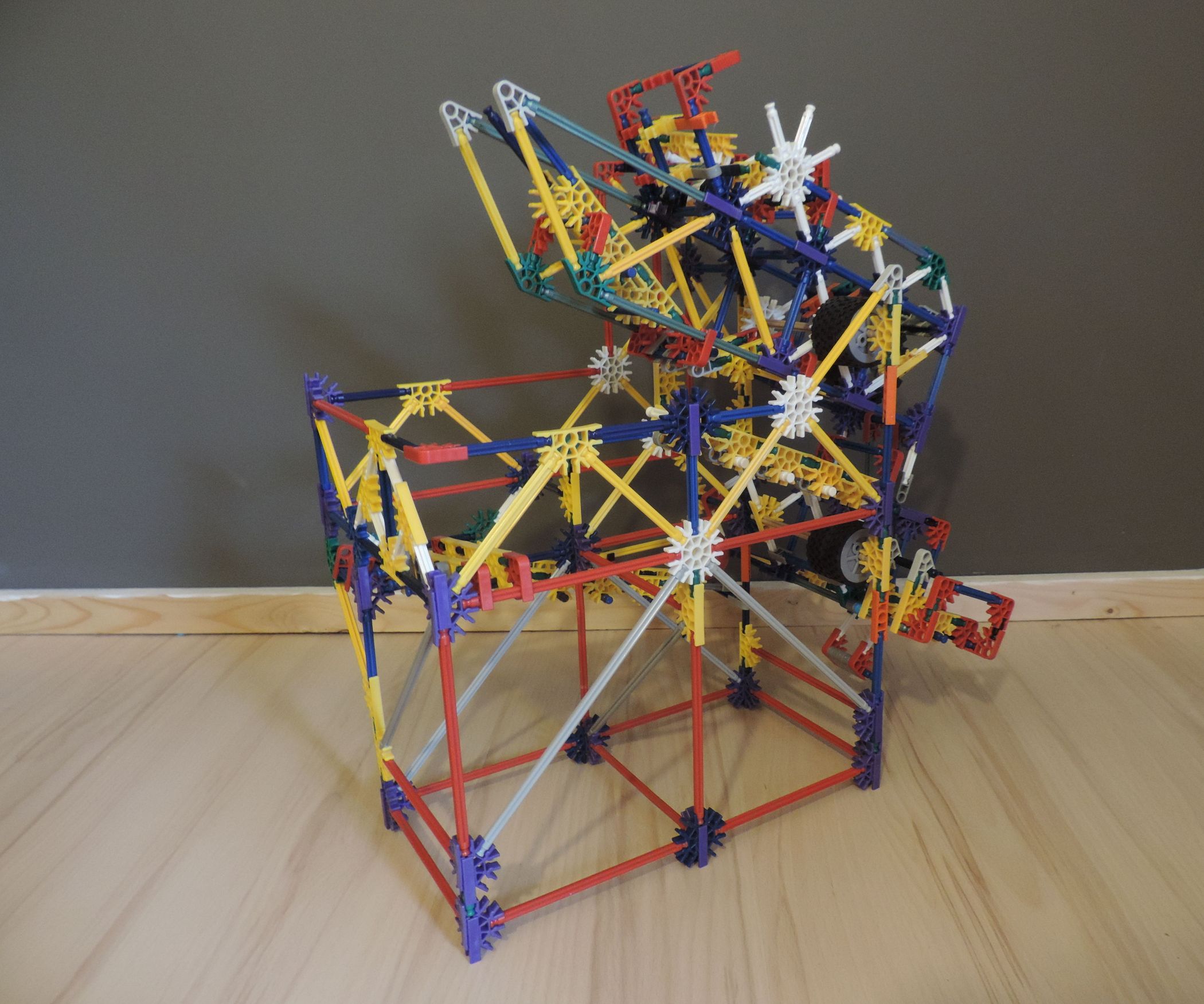 Knex Ball Machine Element: Twin Arm : 9 Steps - Instructables