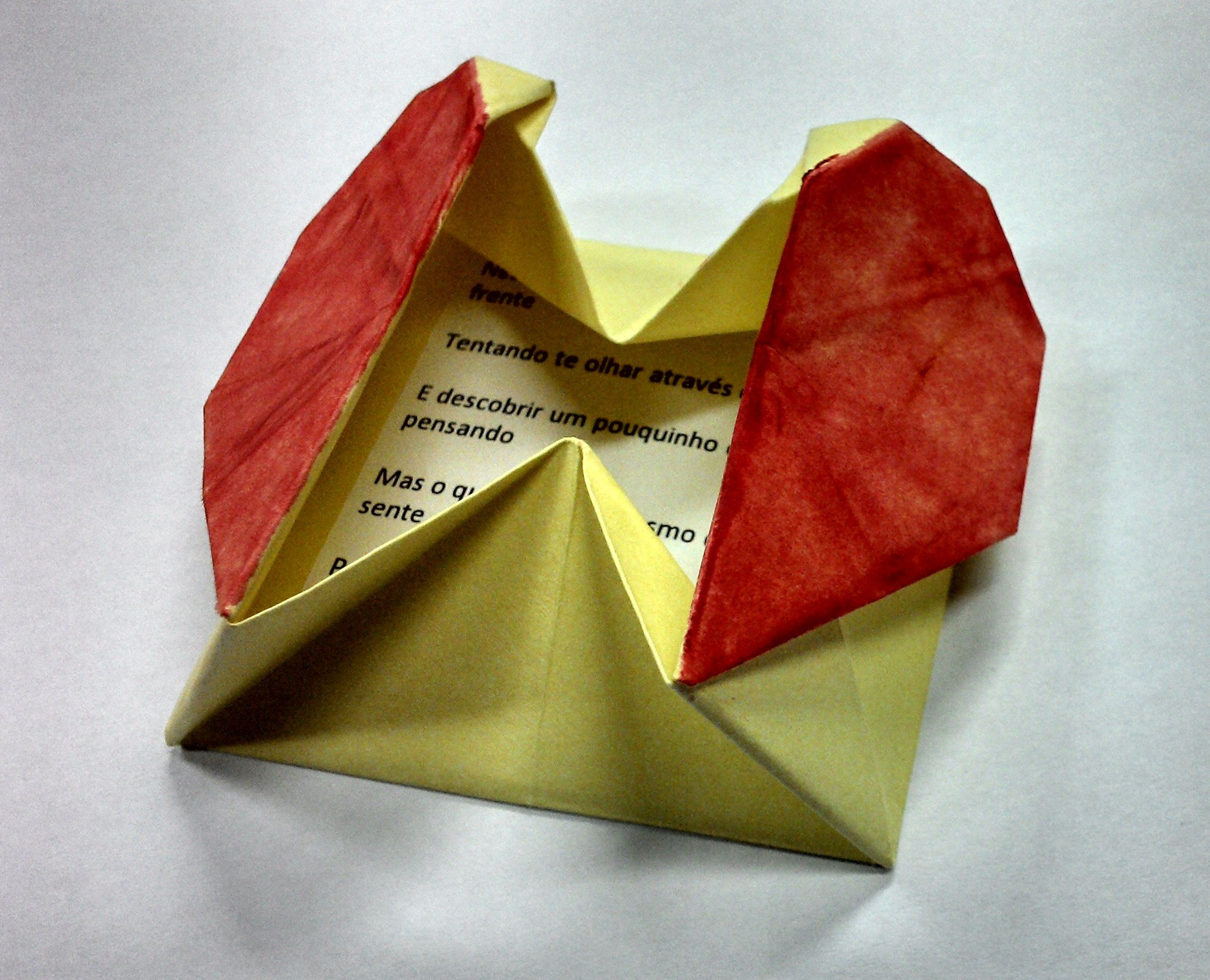 Origami Secret Heart Message Box : 13 Steps (with Pictures) - Instructables