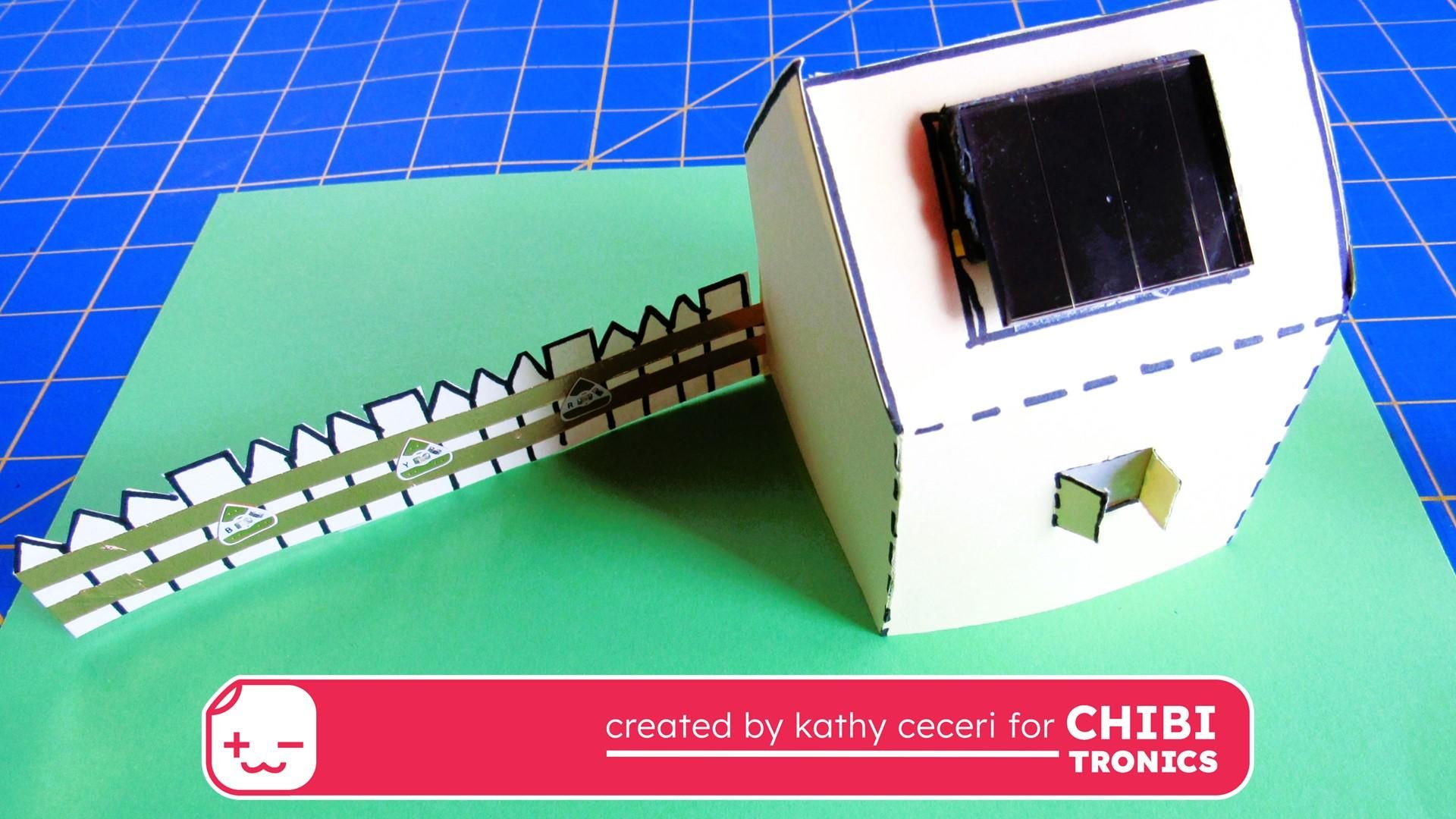 Make a Light-Up Solar-Powered Paper House With Chibitronic Circuit ...