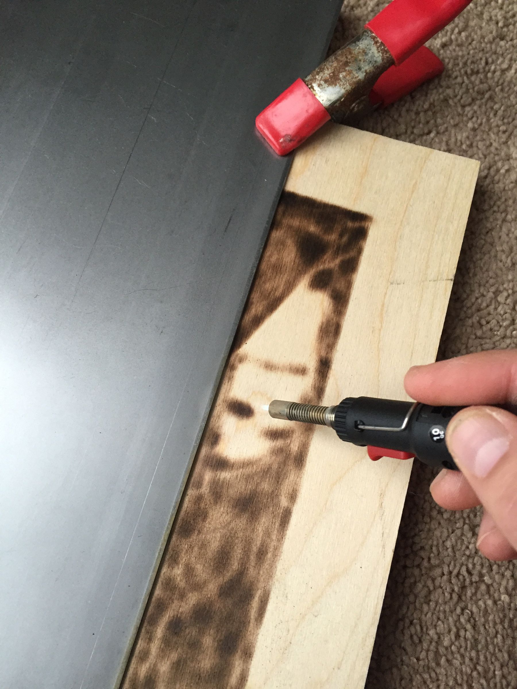 Wood Burning Straight Edges : 3 Steps - Instructables