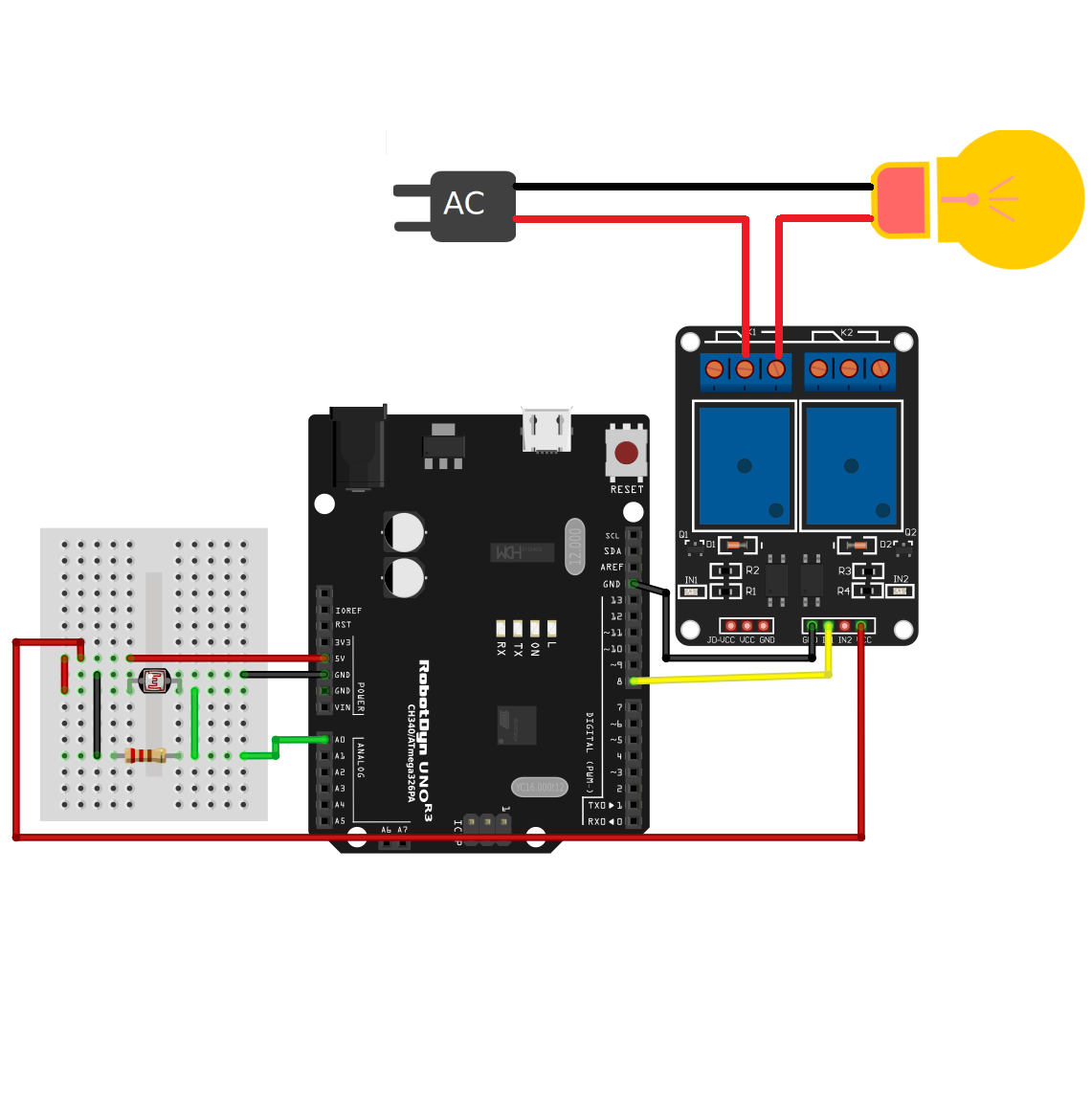 LDR Sensor : 3 Steps - Instructables