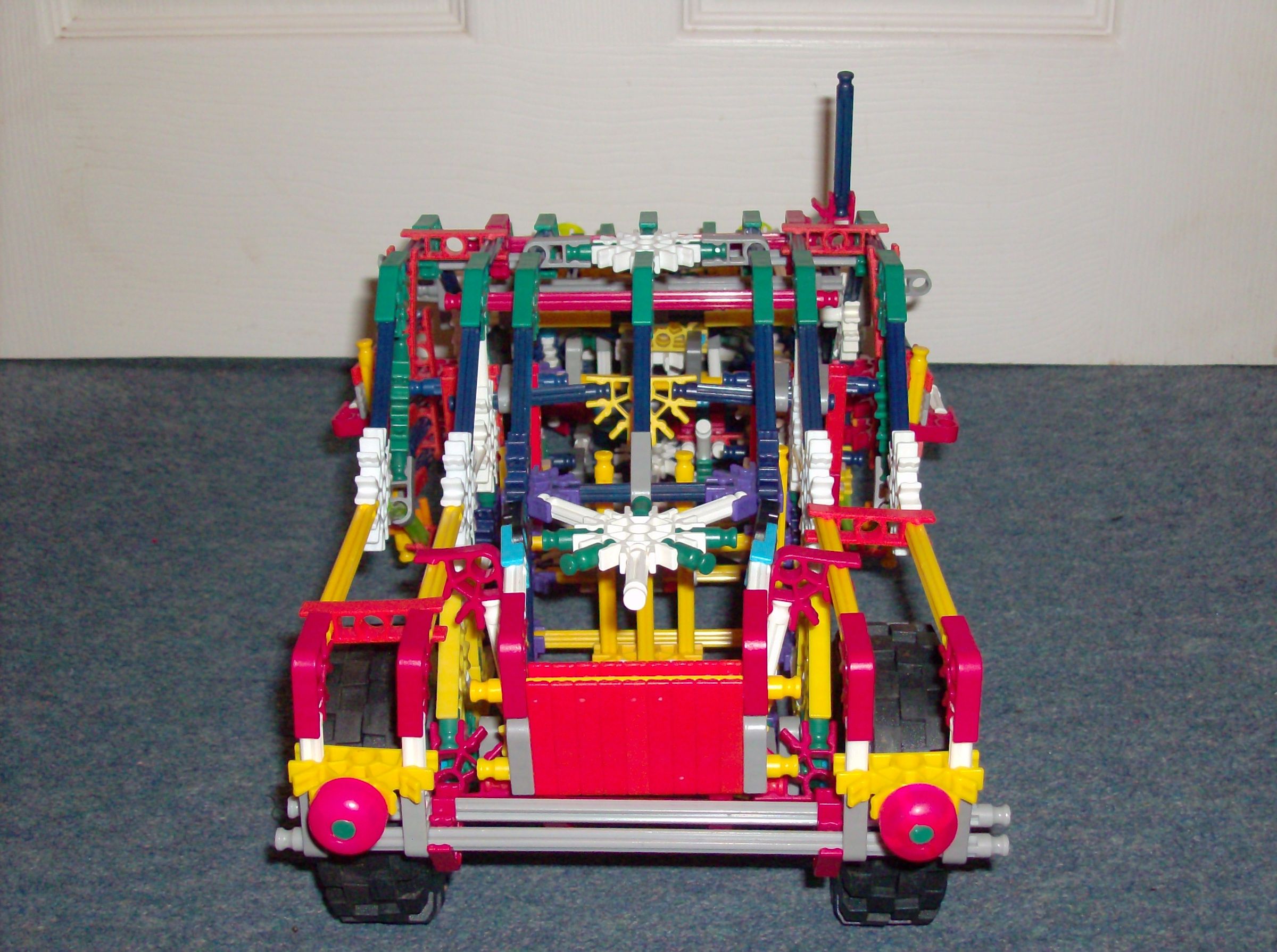 Knex Car With Steering and Suspension . - Instructables