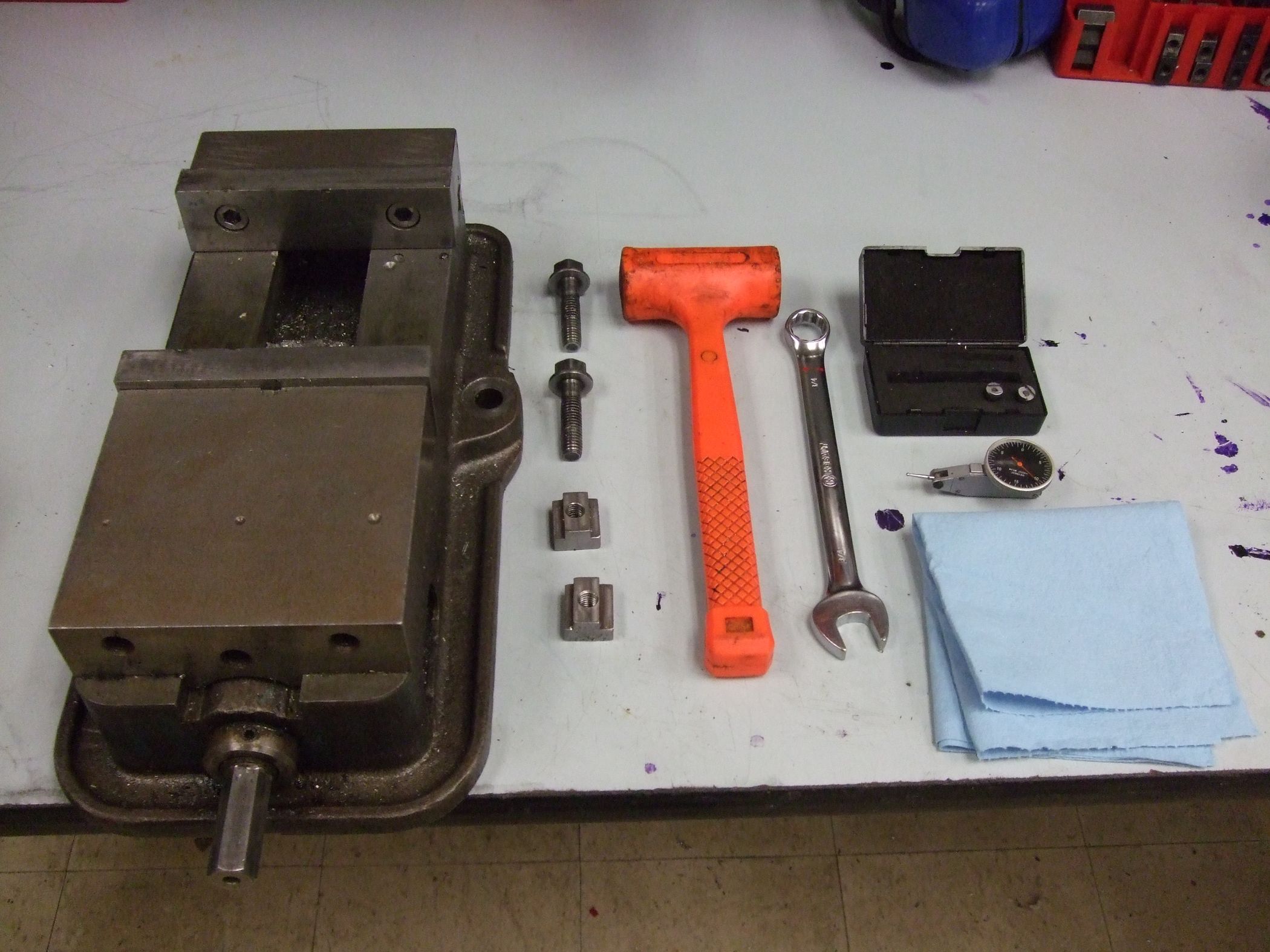 How to Square a Vise (the Easy Way) : 10 Steps (with Pictures ...