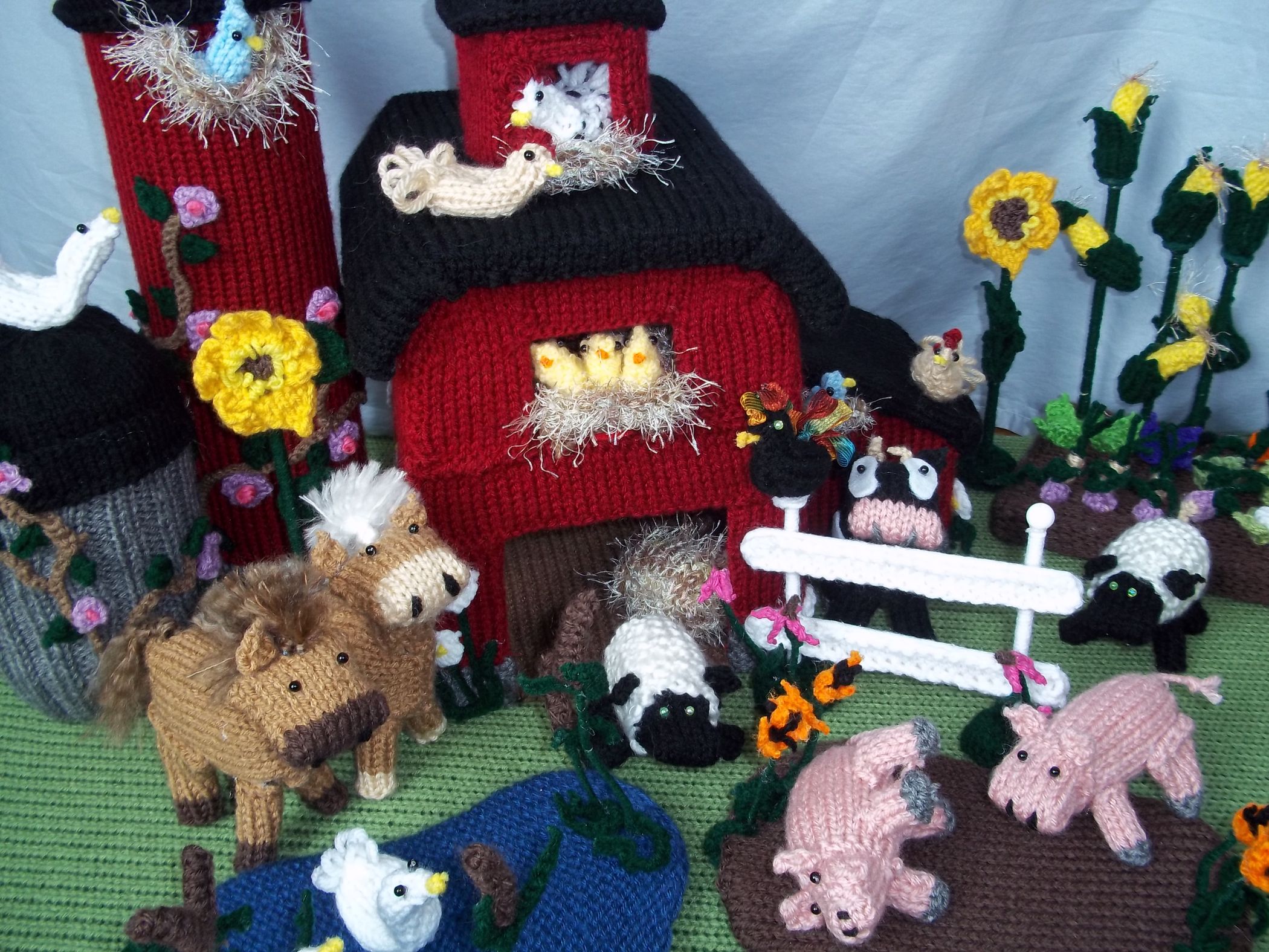 EASY KNITTING PATTERNS: Mosbey's Dairy Farm : 18 Steps (with Pictures ...