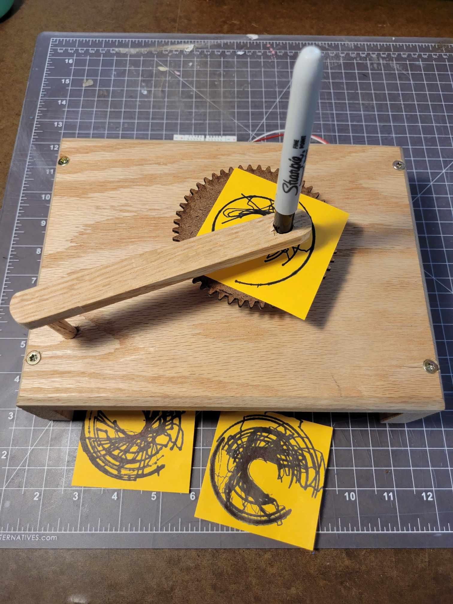 Simple Turntable Drawing Machine With Arduino : 11 Steps (with Pictures ...
