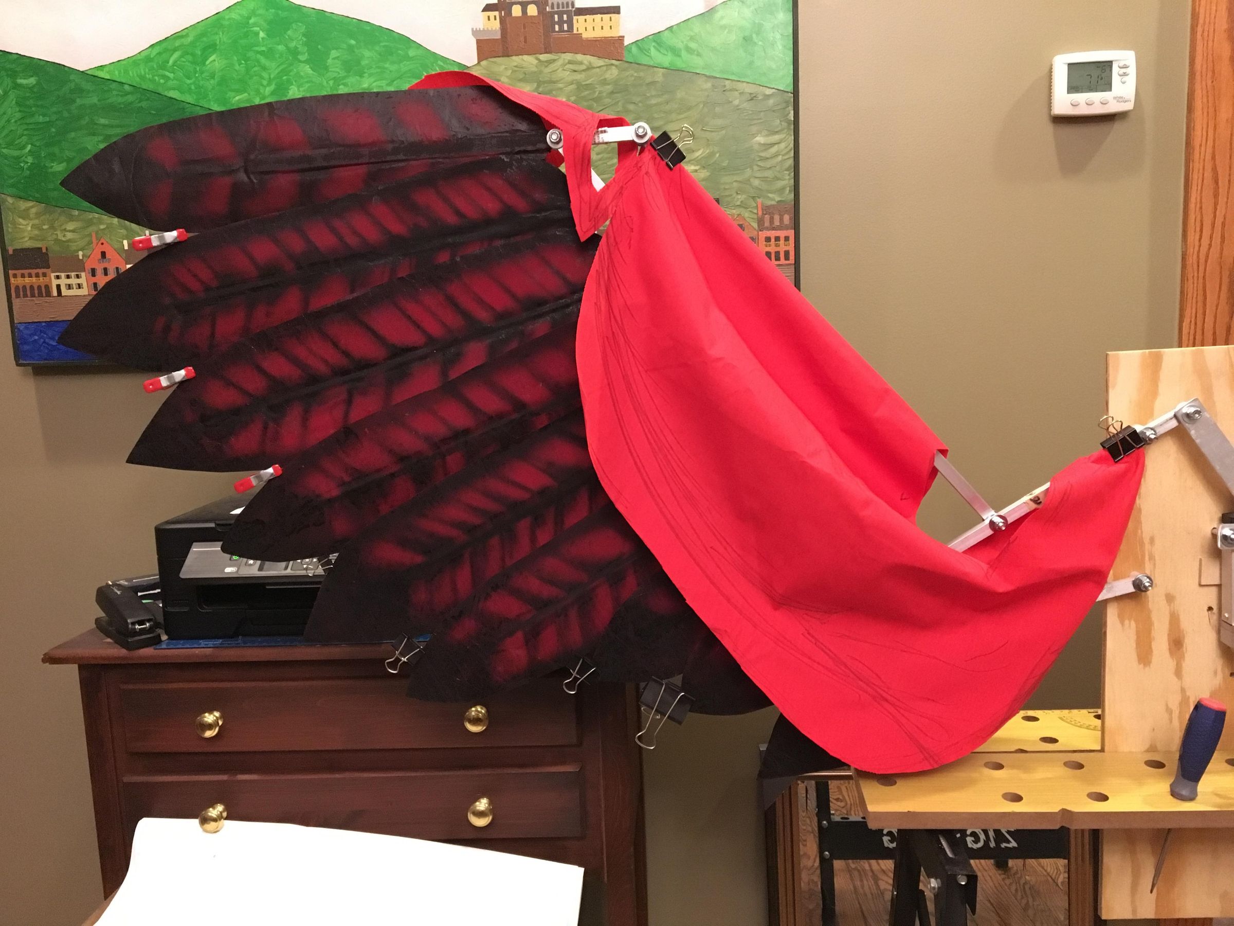 Articulating Electric Mechanical Wings : 10 Steps (with Pictures ...