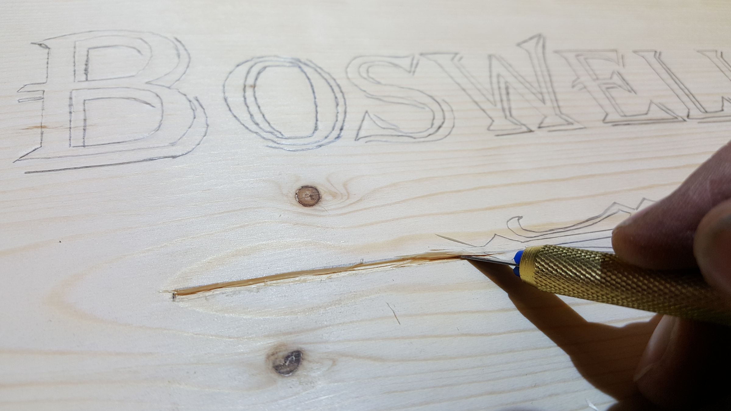 Hand Carved Hanging Bar Sign : 5 Steps (with Pictures) - Instructables