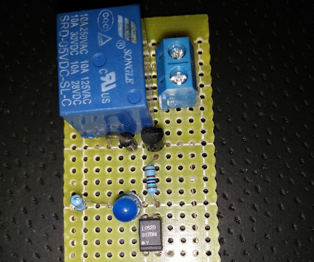 Make a Relay Modul With Optocoupler : 5 Steps - Instructables