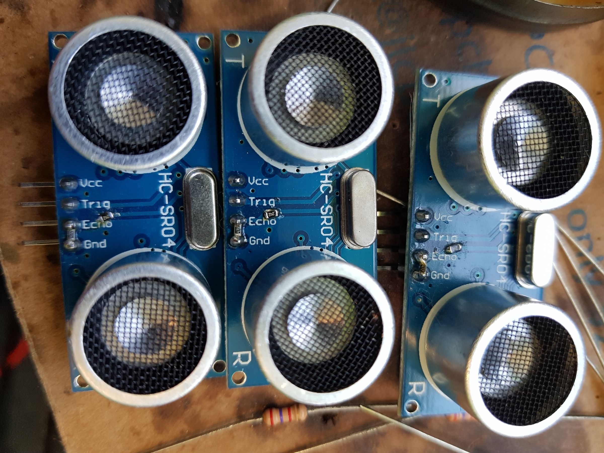 3.3V Mod for Ultrasonic Sensors (prepare HC-SR04 for 3.3V Logic on ...