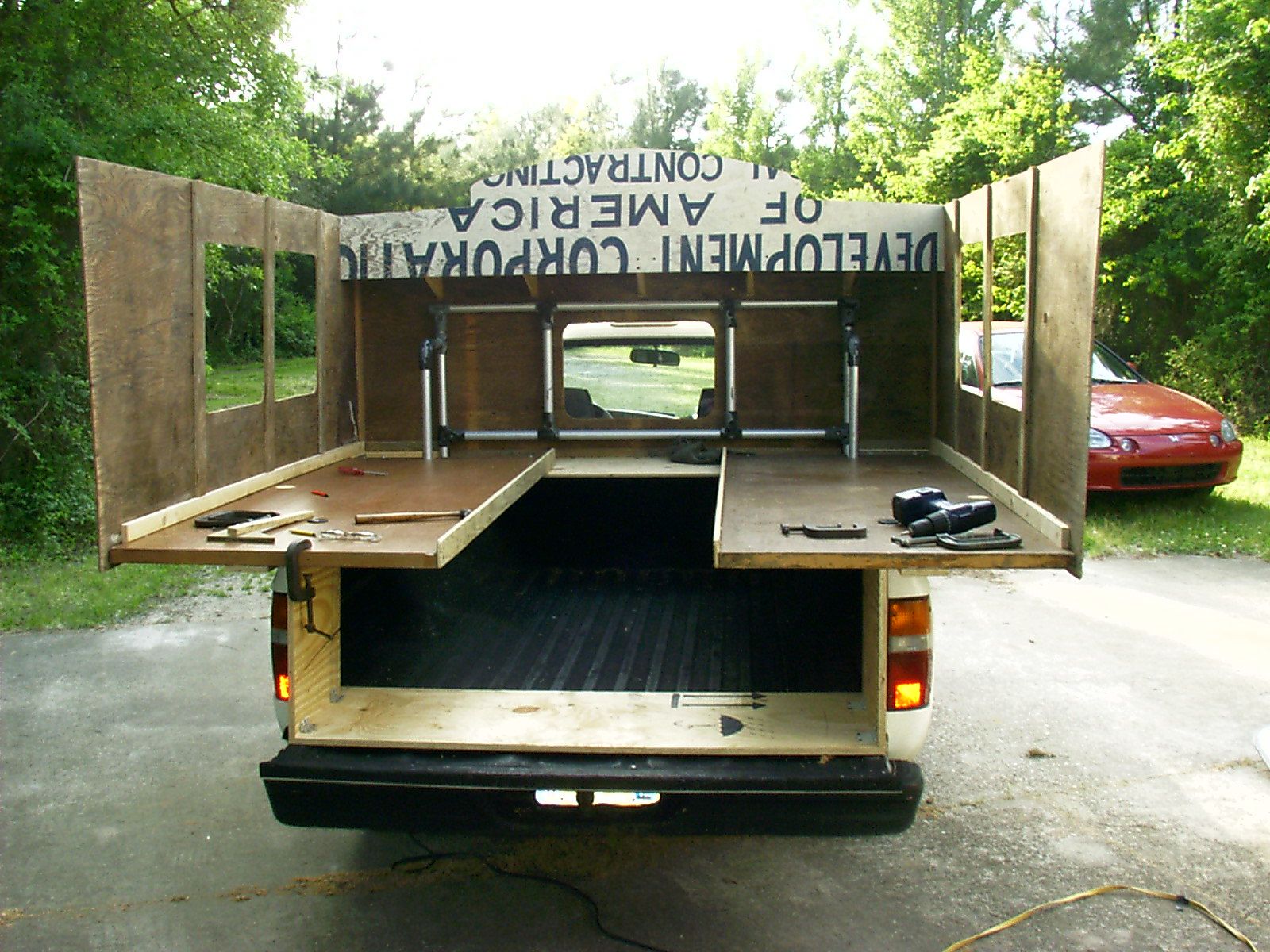Plywood Shack Pickup Camper : 6 Steps (with Pictures) - Instructables