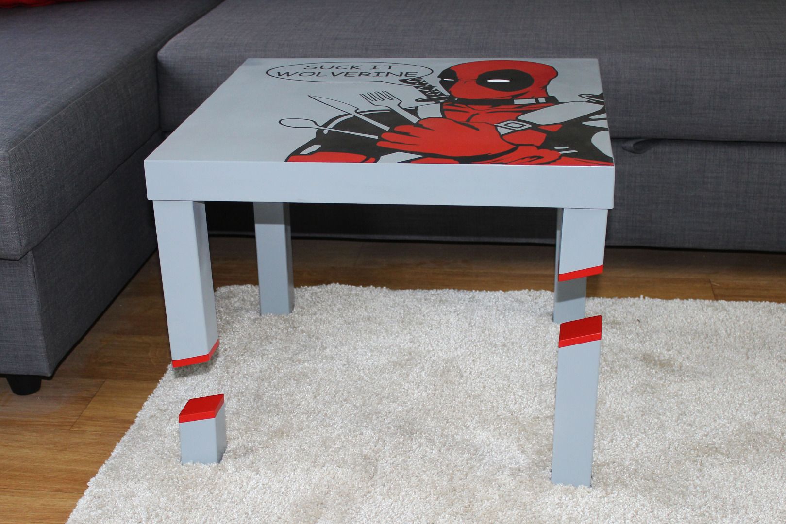 Sliced Deadpool LACK Table 2.0 : 6 Steps (with Pictures) - Instructables