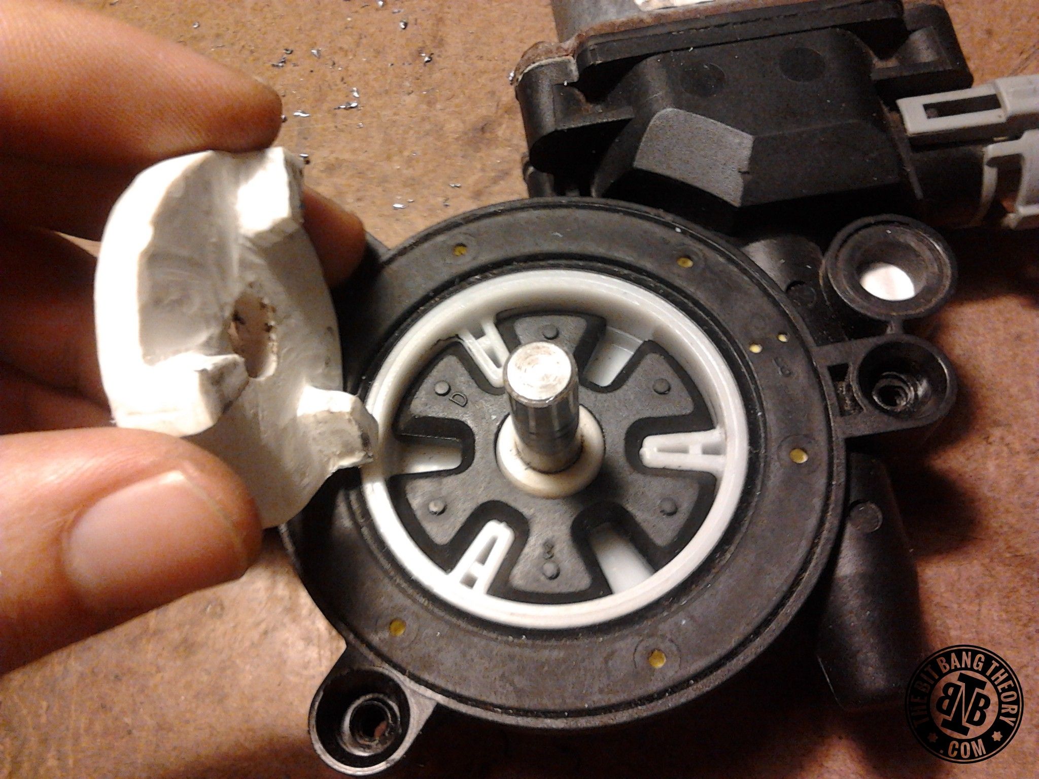 High Torque Encoded DC Motors for Robots From Car Window Motors : 6 ...