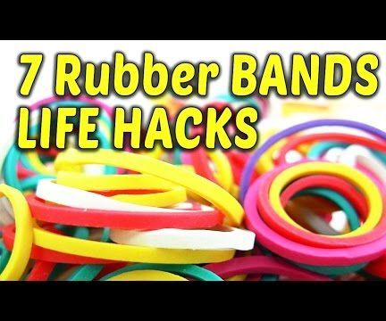 7 Simple Rubber Bands Life Hacks : 7 Steps (with Pictures) - Instructables