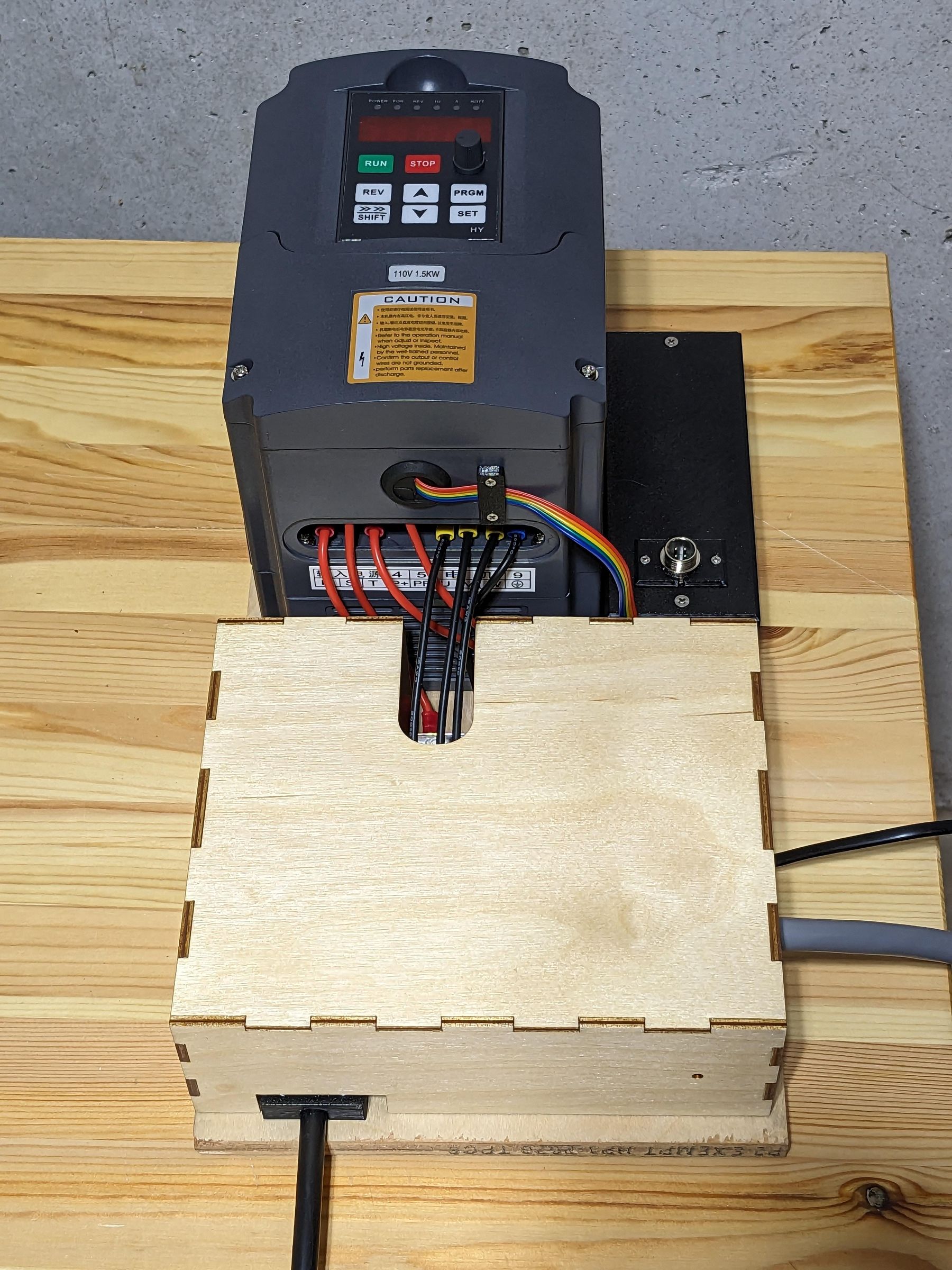Fox Alien CNC: Adding a VFD for a Spindle : 5 Steps - Instructables