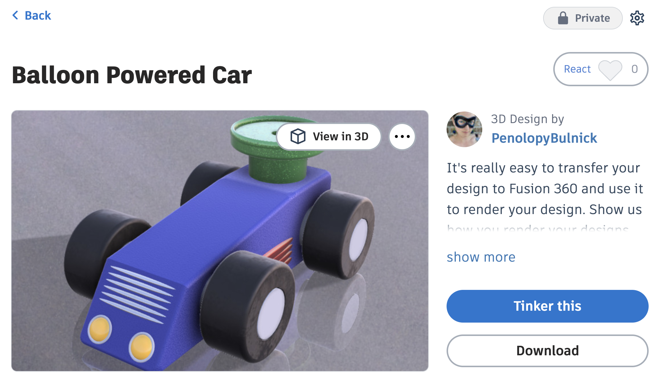 Use Fusion 360 to Render Your Tinkercad Design : 10 Steps (with Pictures) - Instructables