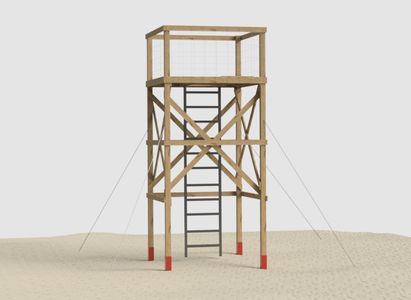 Wildlife Observation Tower : 16 Steps - Instructables