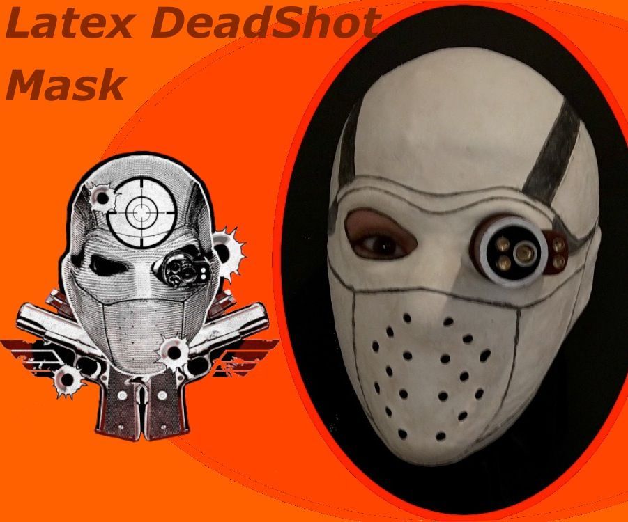 Making a DeadShot Mask for NY Comic-con 2016 : 4 Steps (with Pictures ...