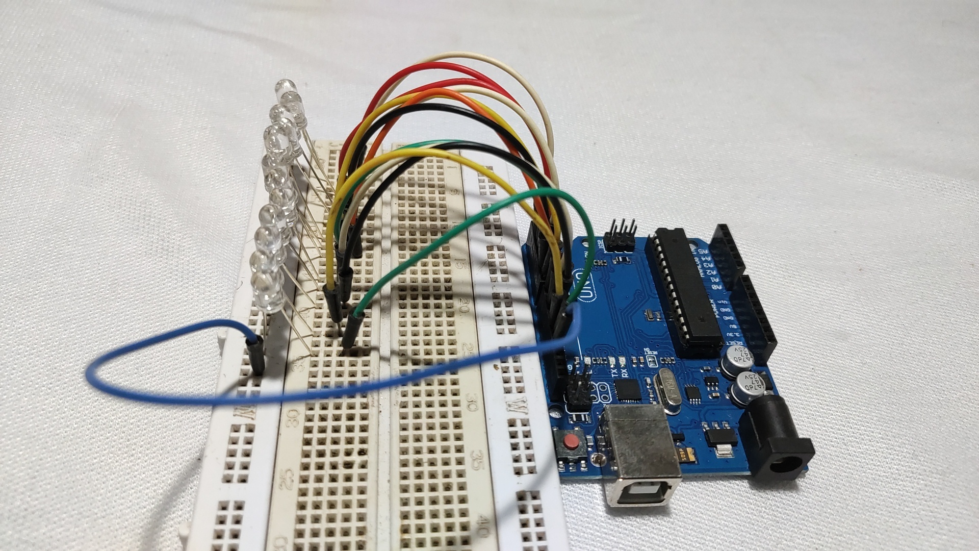 Simple Vu Meter Using Arduino : 6 Steps - Instructables