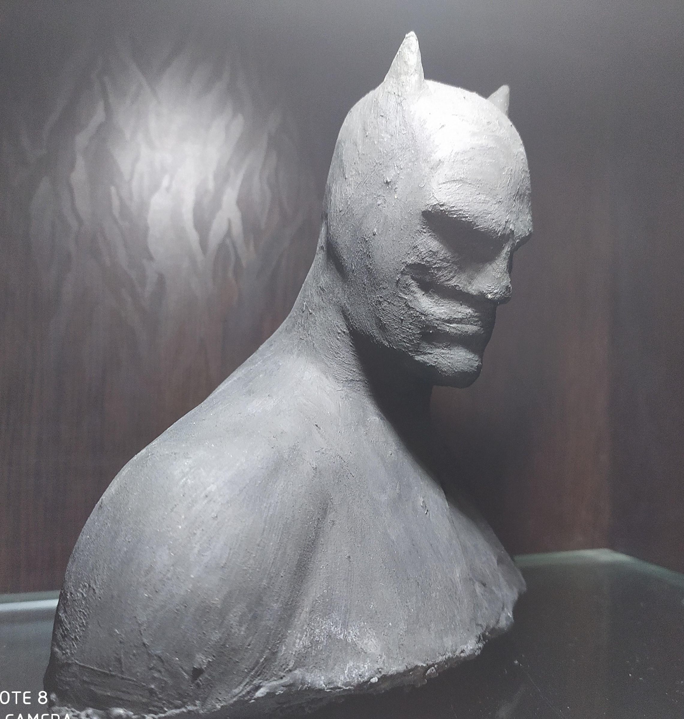 Concrete Batman Bust- Easy Peasy : 7 Steps (with Pictures) - Instructables