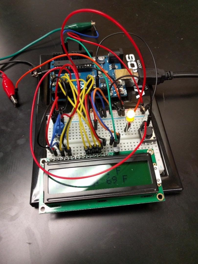 Arduino Thermostat Project 4 Steps Instructables