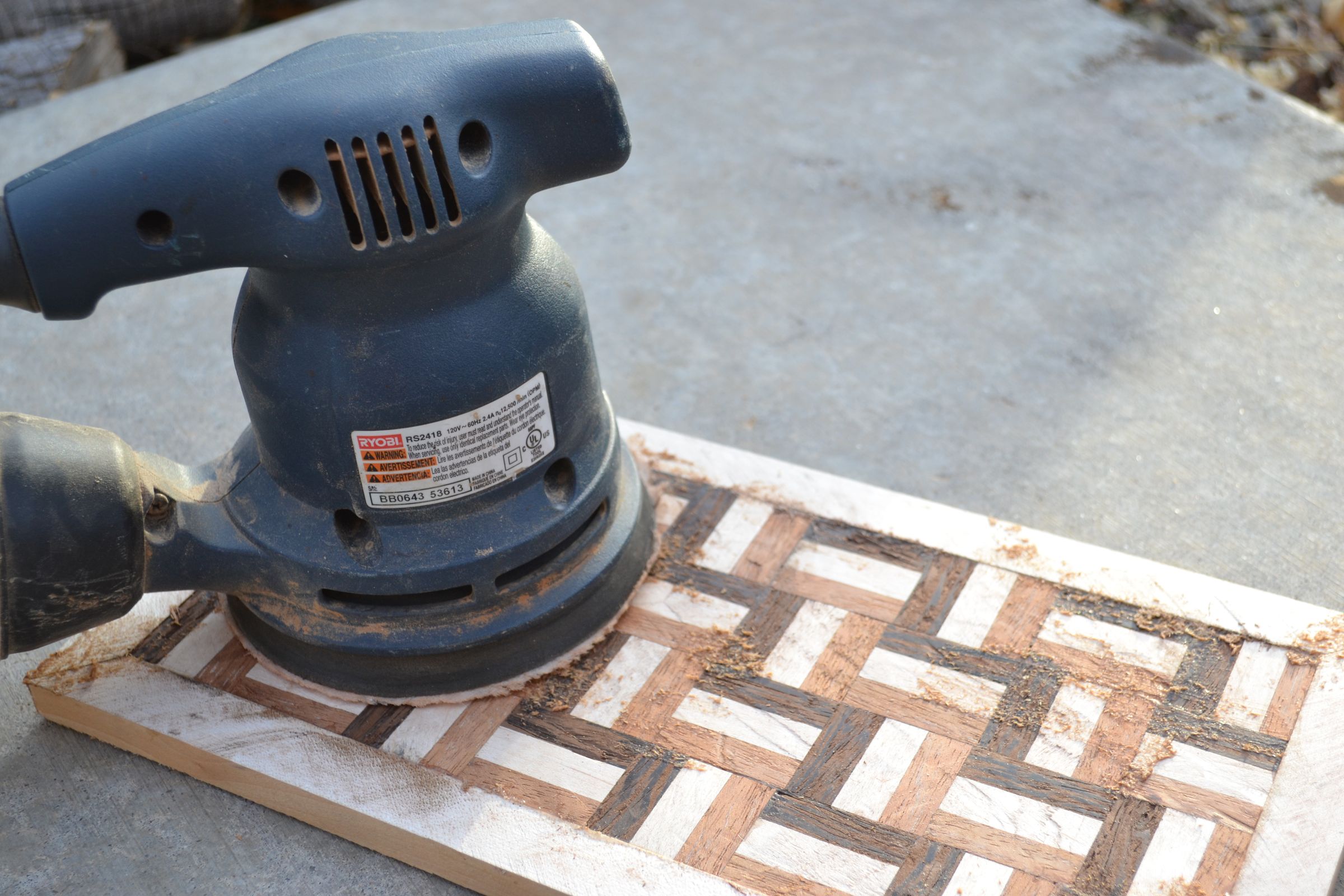 Handcrafted 100-piece Segmented Cutting Board! : 13 Steps (with ...