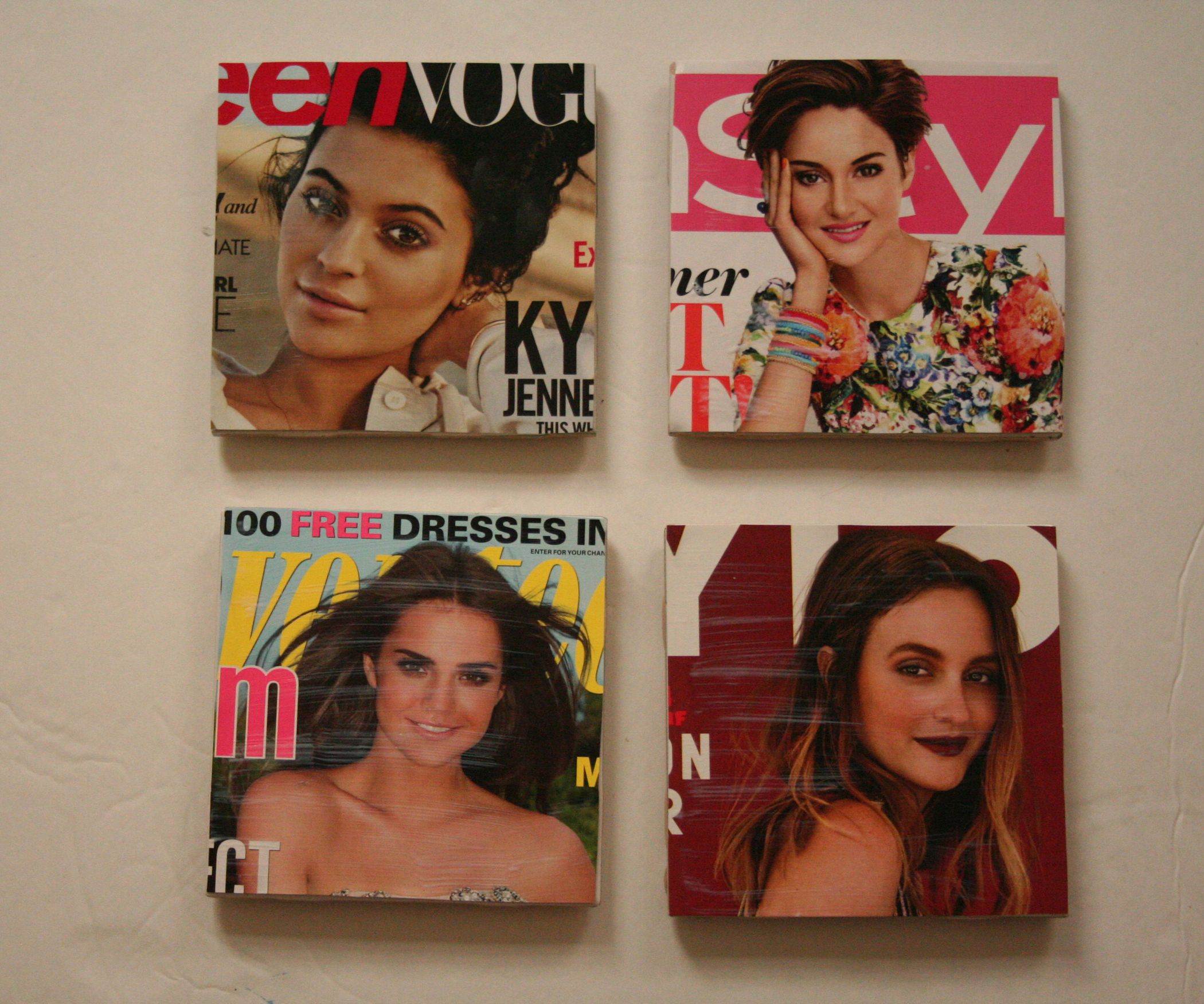 Magazine Cover Coasters : 5 Steps - Instructables