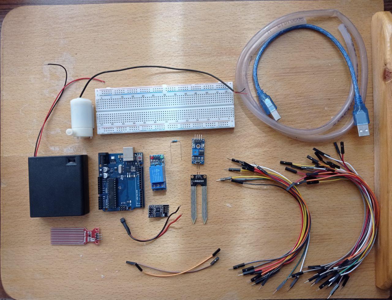 Automatic Irrigation System Using Arduino Uno and ESP8266 (ESP-01S) Wi ...