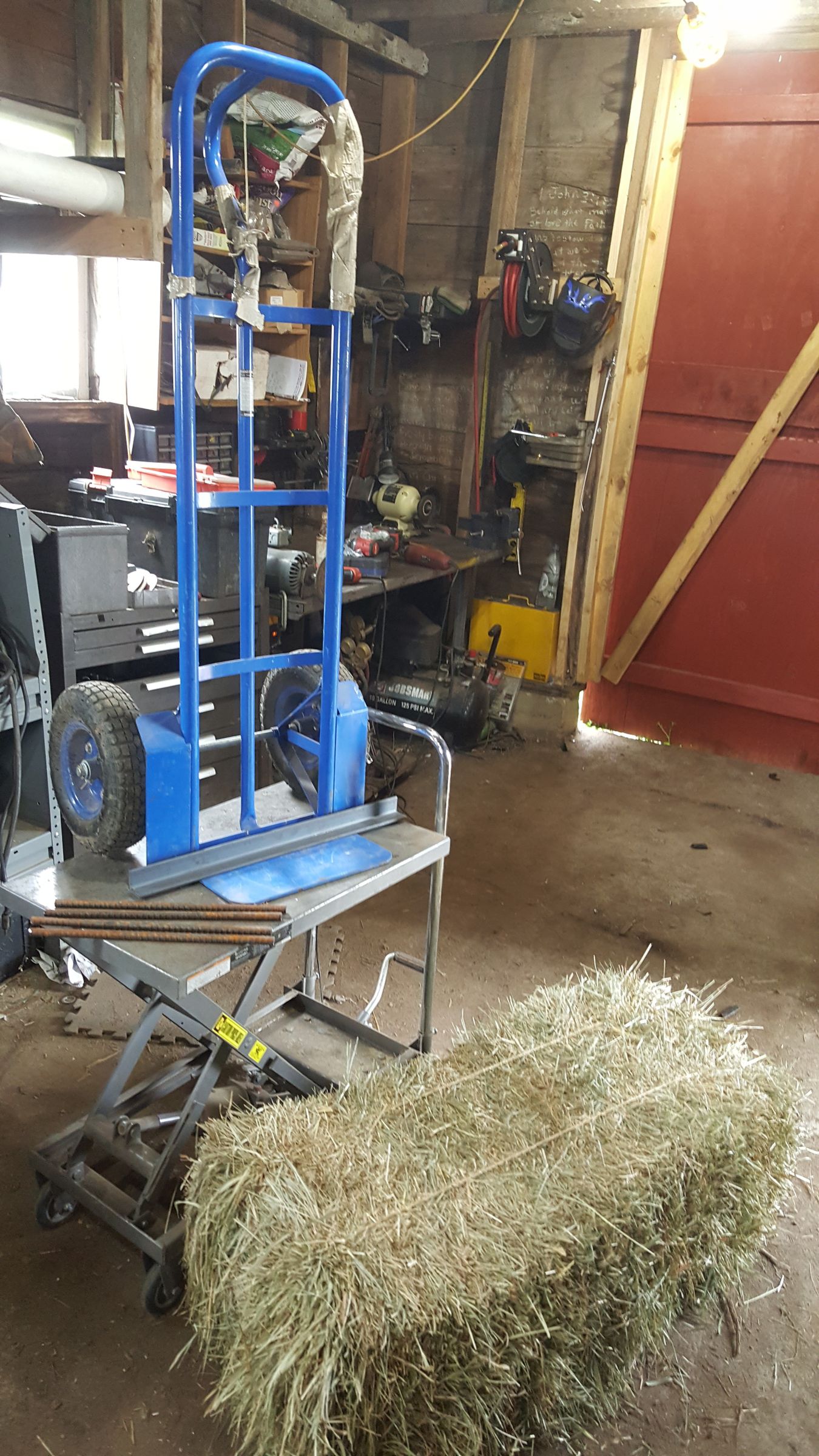 Hay Bale Dolly Assistive Technology - Instructables
